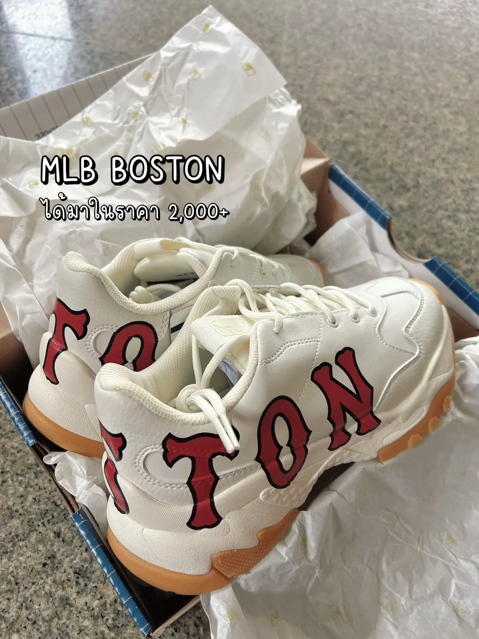 MLB BOSTON ลด 50% 🫶🏻 | แกลเลอรีที่โพสต์โดย Mysu.story | Lemon8