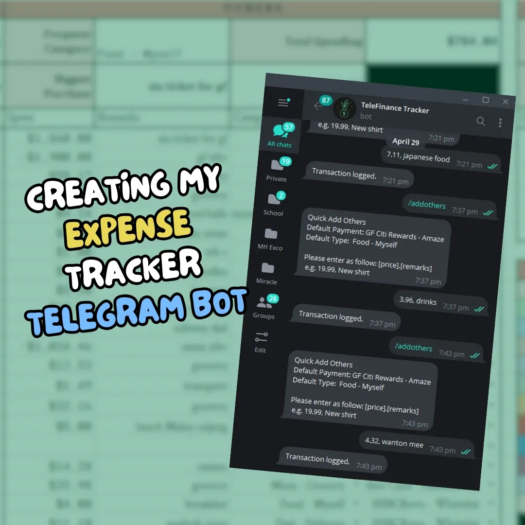 Expense Tracker Telegram Bot - Lemon8 Search