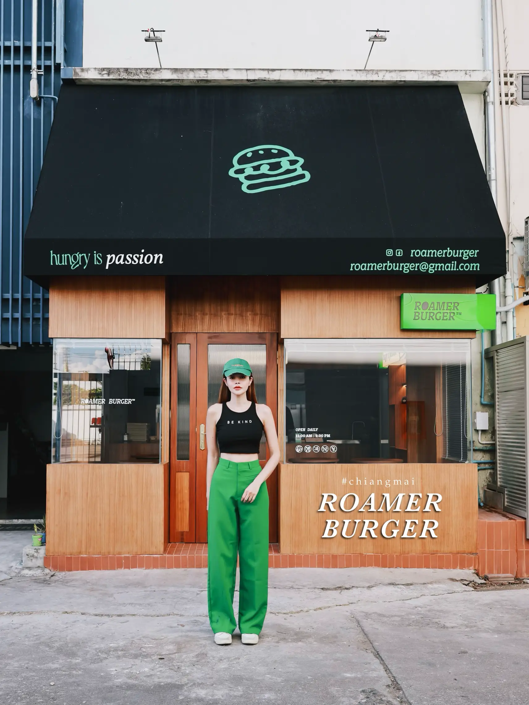 🍔หิวมั้ย? มากินROAMER BURGER กับเราสิ | แกลเลอรีที่โพสต์โดย May’s Journey | Lemon8