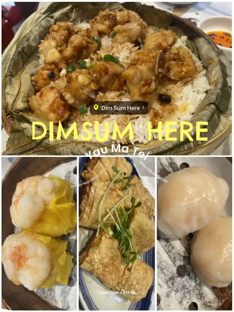 Dim Sum Here ร้านติ่มซำ อร่อยเจ้าดังฮ่องกง🇭🇰 | แกลเลอรีที่โพสต์โดย Toffee49♾ | Lemon8