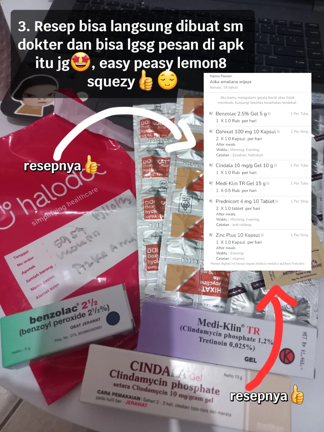 ANDAI AKU PAKE HALODOC DARI DULU‼️😭 | Galeri diposting oleh Zka★☆ | Lemon8