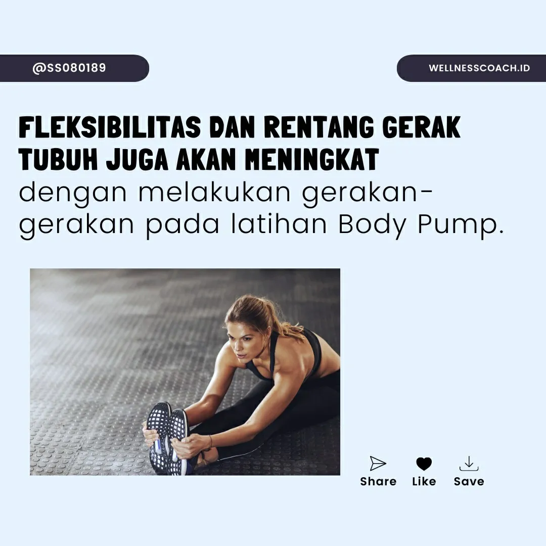 Kenali Manfaat Body Pump Untuk Tubuh Kita! | Galeri diposting oleh WellnessCoachId | Lemon8