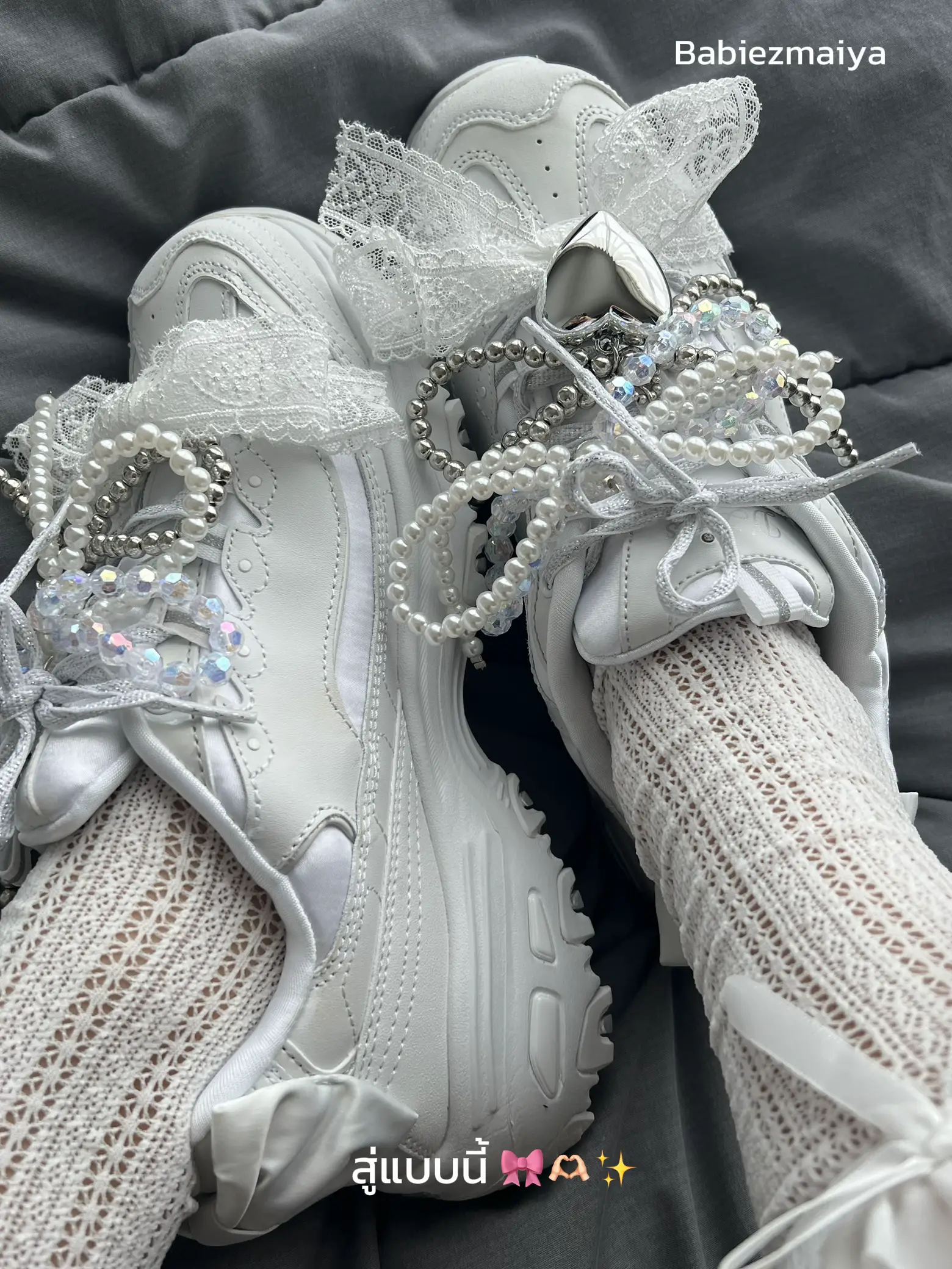 Coquette Style Shoe Decoration Idea 🎀 | Gallery posted by BABIEZMAIYA ...