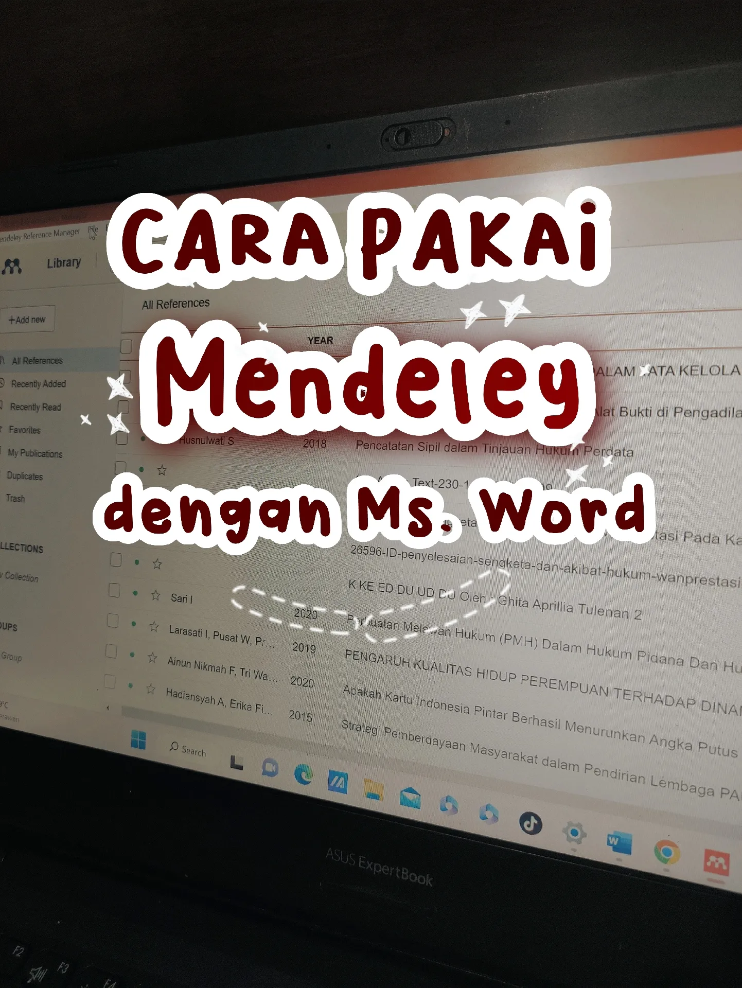 Cara Menggunakan Mendeley Di Google Docs - Pencarian Lemon8