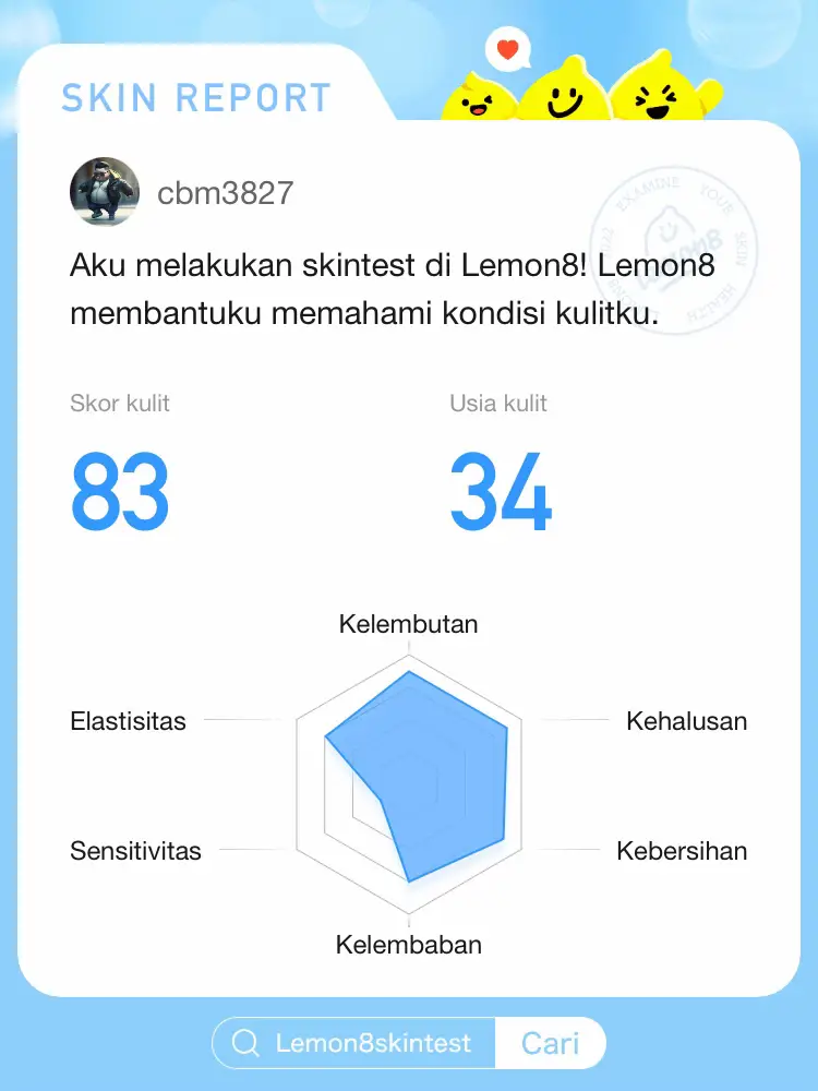Laporan Kulit Saya | Galeri diposting oleh CBM | Lemon8