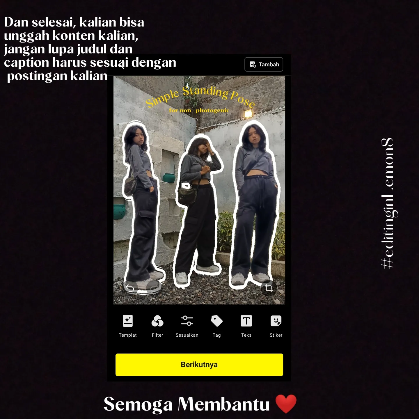 How To Make Your Content Aesthetic in Lemon 8 app | Galeri diposting ...