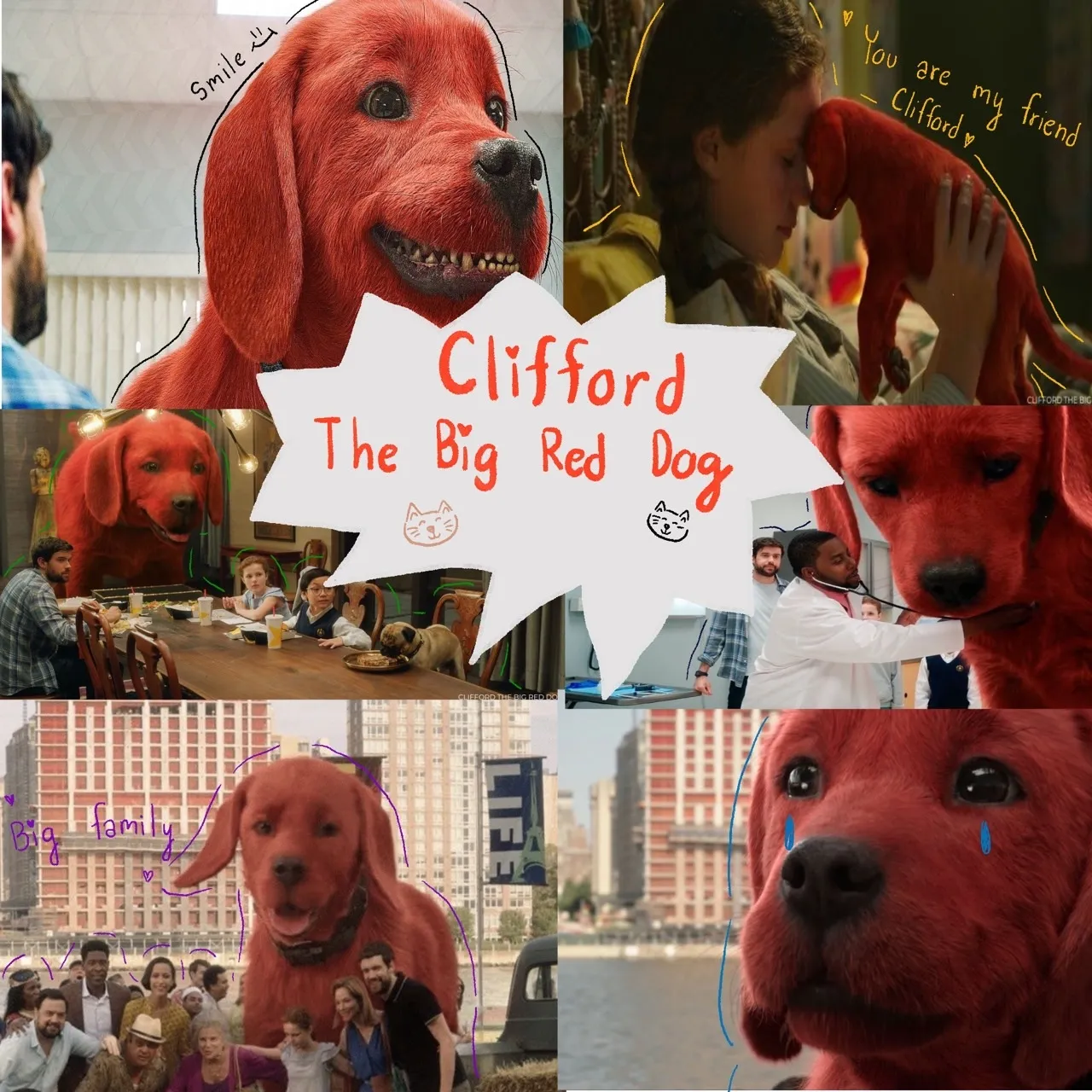 Netflix movie "Clifford The Big Red Dog" | แกลเลอรีที่โพสต์โดย คุณแมว ...