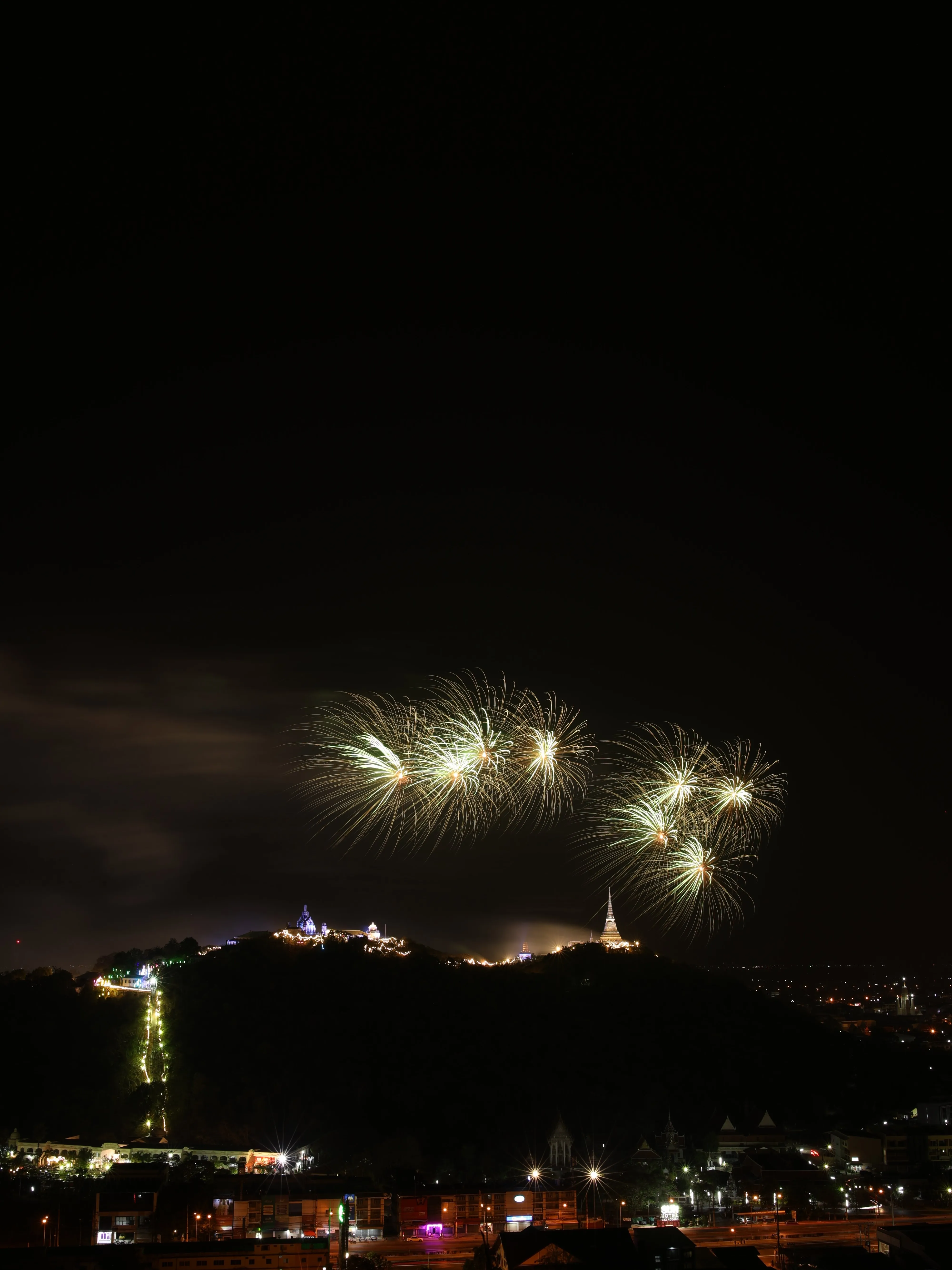 Palace fireworks. Corner of the hill, brick stairs. | Gallery posted by ...