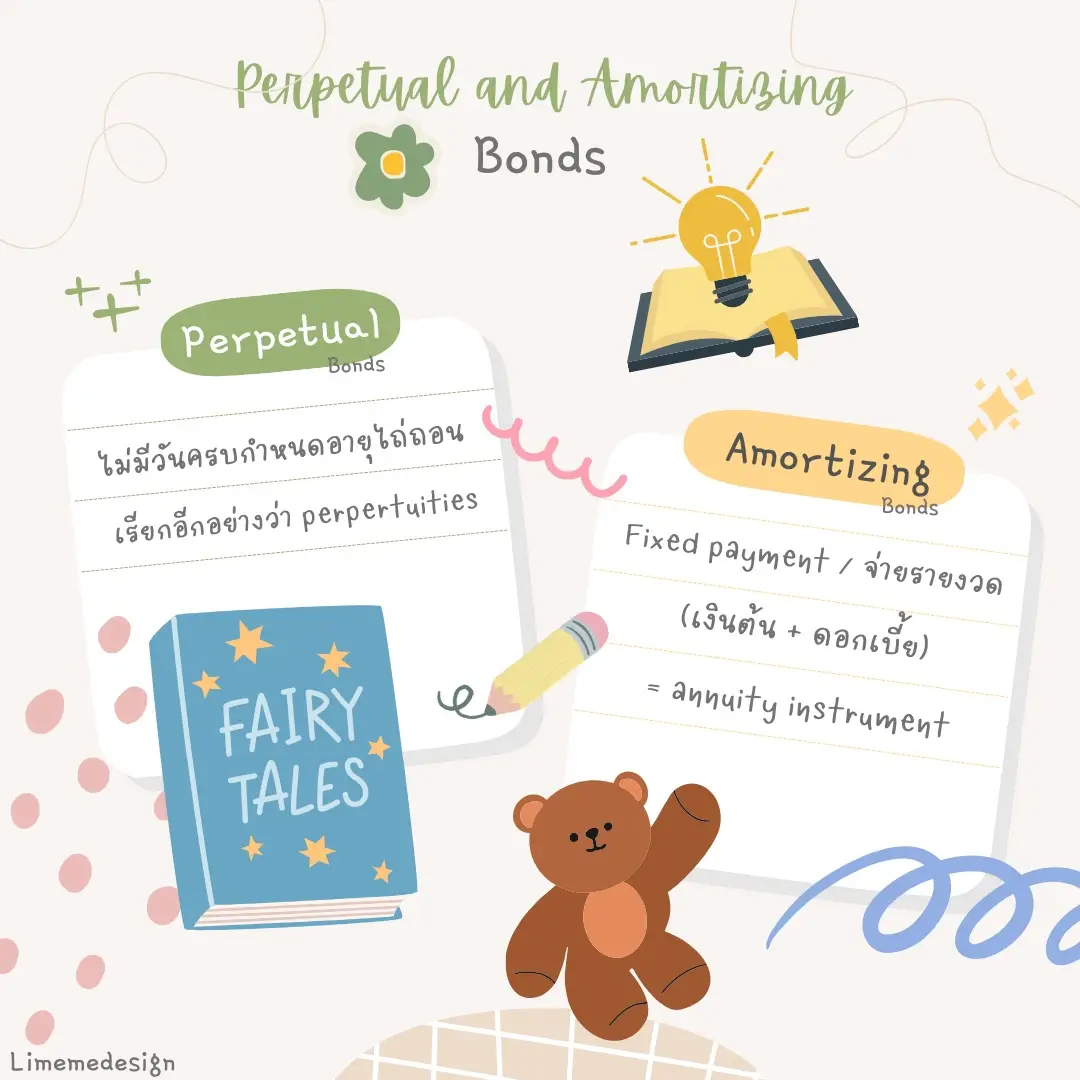 ความรู้การเงิน Perpetual และ Amortizing Bonds | แกลเลอรีที่โพสต์โดย ...