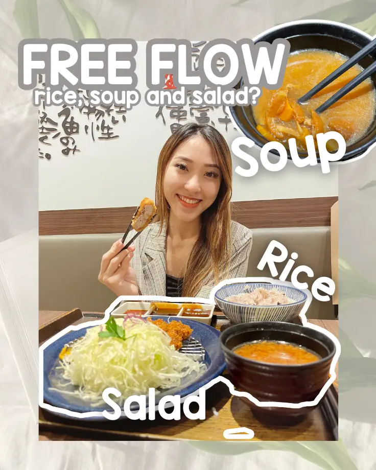 FREE FLOW rice, soup and salad?! 😵 | แกลเลอรีที่โพสต์โดย Acai | Lemon8