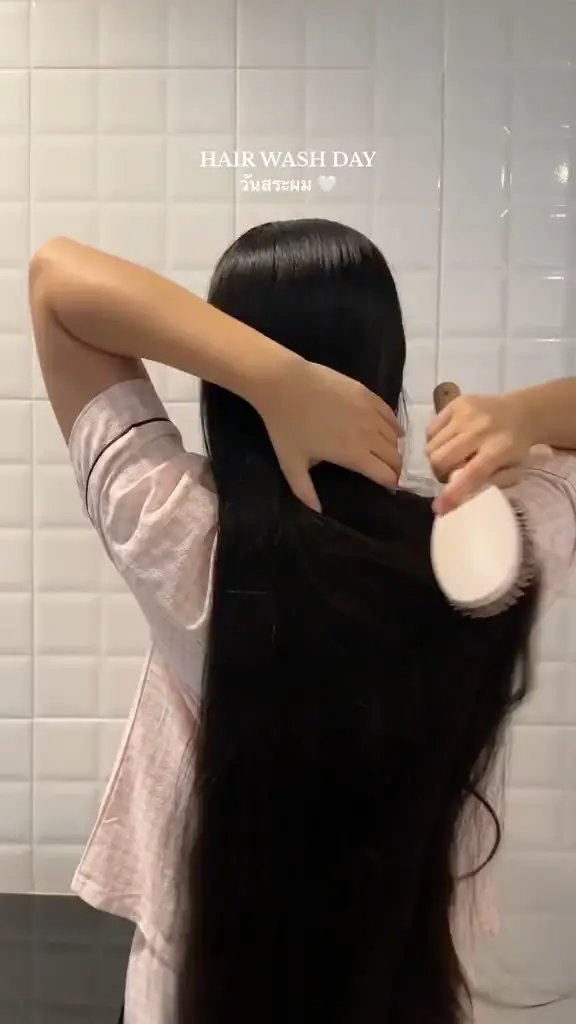 เช้าวันสระผมกับแพร 🤍🧖🏻‍♀️💌 | วิดีโอที่เผยแพร่โดย Pear Peva | Lemon8