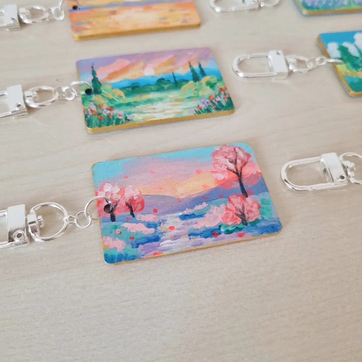Mini handpainted keychains, customs available! | Gallery posted by Ting ...