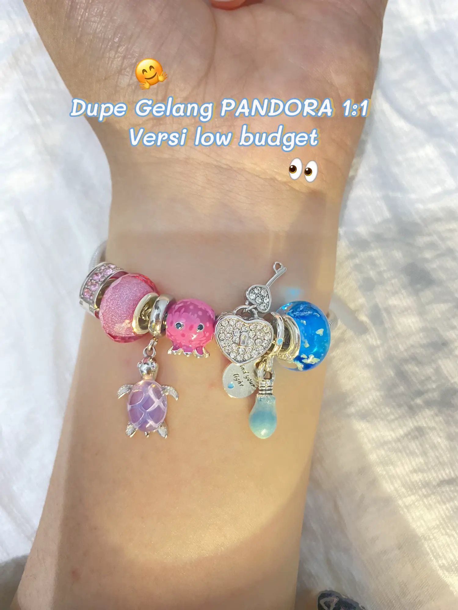 Dupe pandora 1:1 Versi Stainless steel😍 | Galeri diposting oleh Meilyn ...