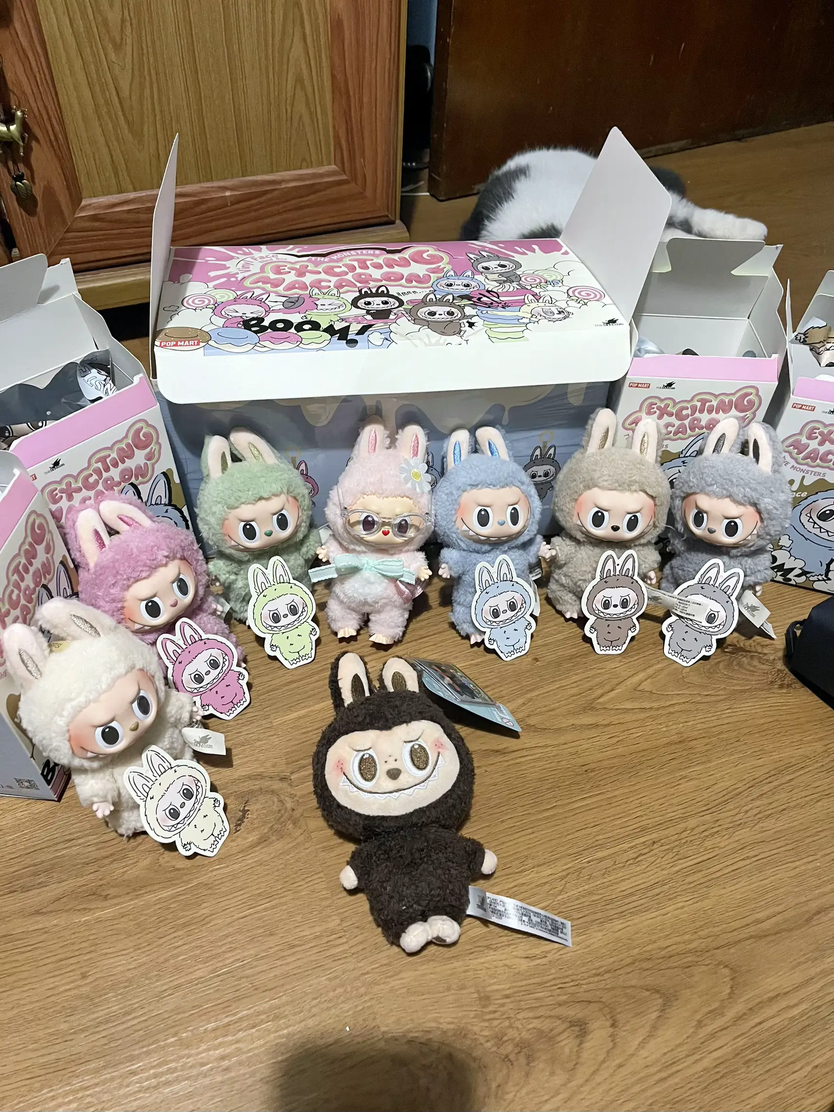 labubu macaron ยก box 💗 | แกลเลอรีที่โพสต์โดย Parn Tatchanon | Lemon8