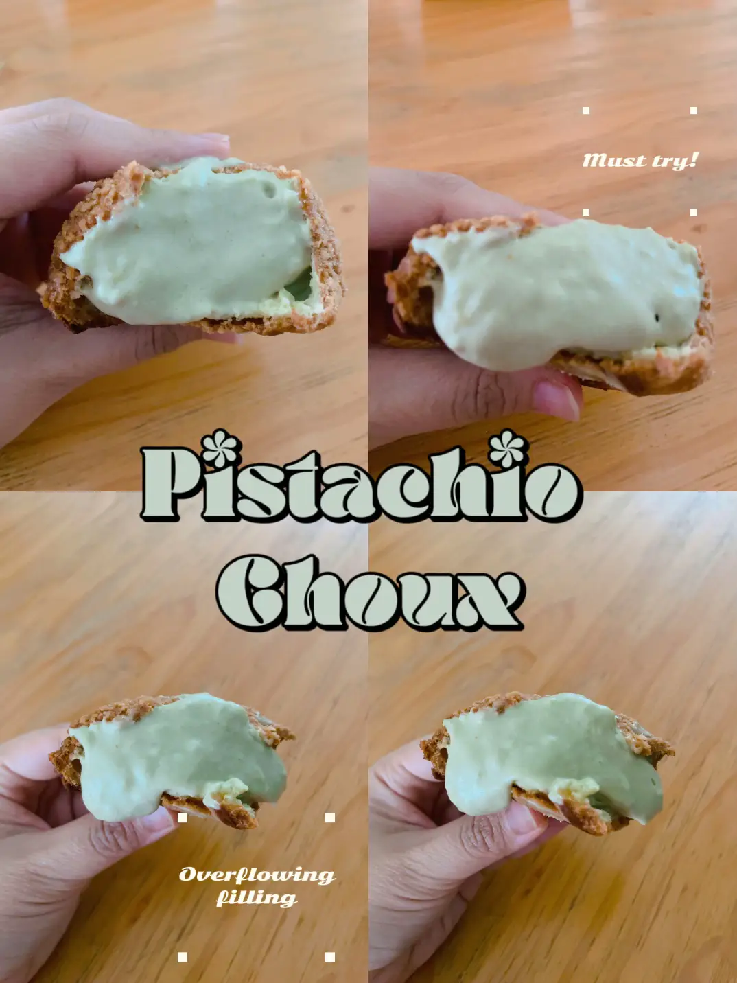 MUST TRY - Pistachio Choux | Gallery posted by Auntie Lau | Lemon8