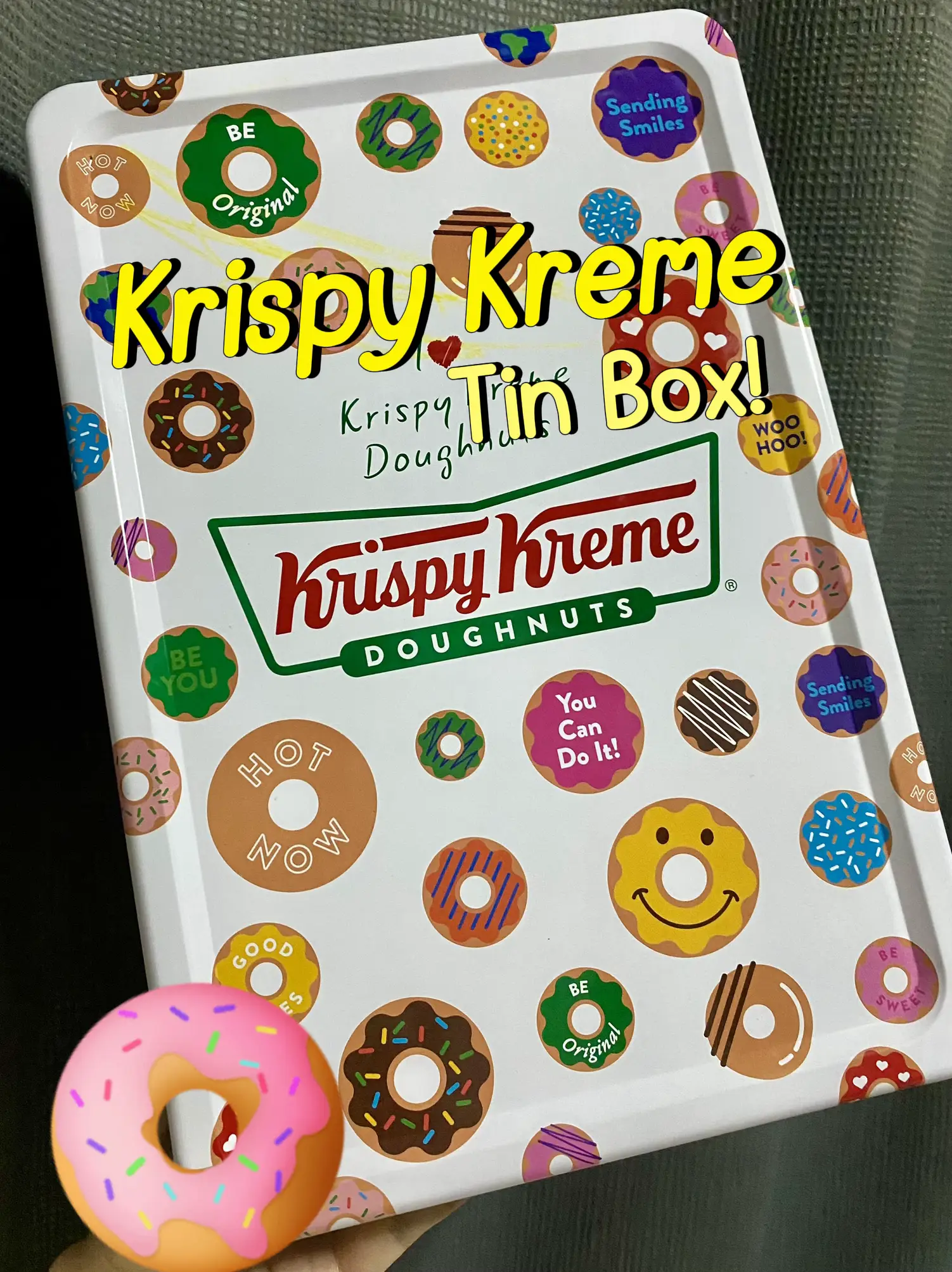 Krispy Kreme Tin Box!! | แกลเลอรีที่โพสต์โดย Nana.Oraa | Lemon8