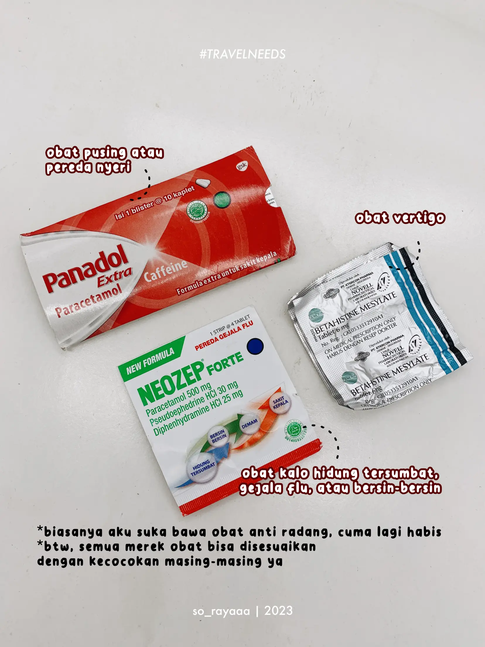 BAWA P3K WAJIB SAAT TRAVELING | Galeri diposting oleh kasorrrrr 😋 | Lemon8