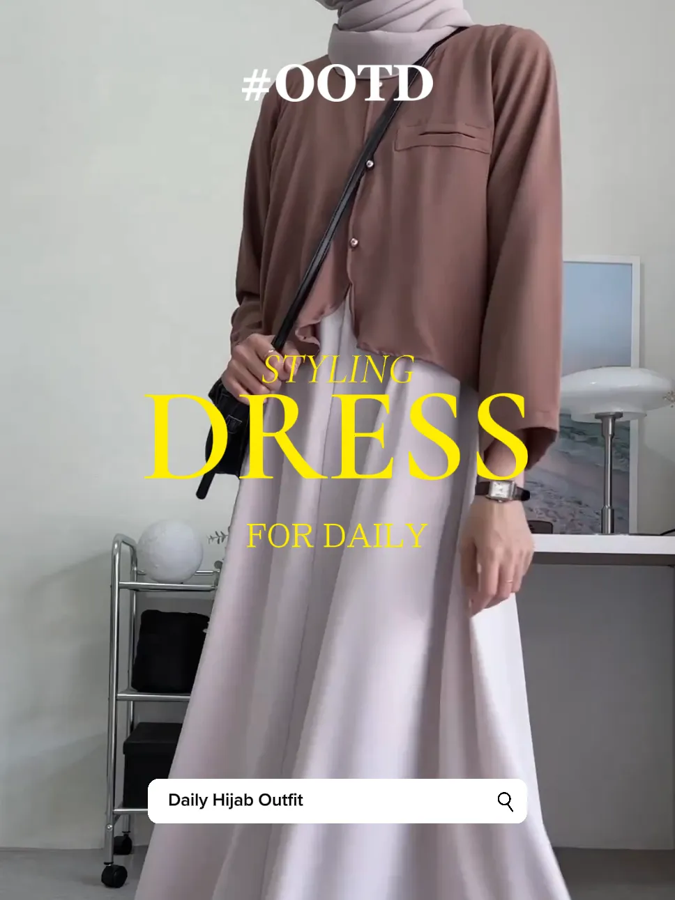 Dress Outfit Idea | Video dipublikasikan oleh inspirasiootd | Lemon8
