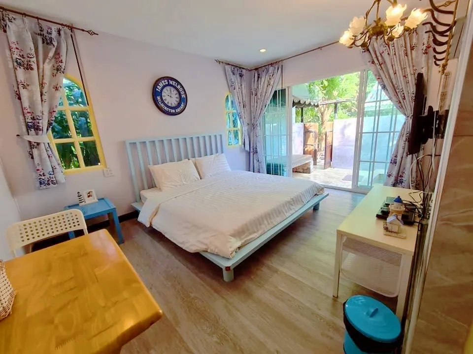 ที่พักนครนายก 𝐏𝐞𝐭 𝐟𝐫𝐢𝐞𝐧𝐝𝐥𝐲 แบบ 100% | แกลเลอรีที่โพสต์โดย Gu Travel | Lemon8