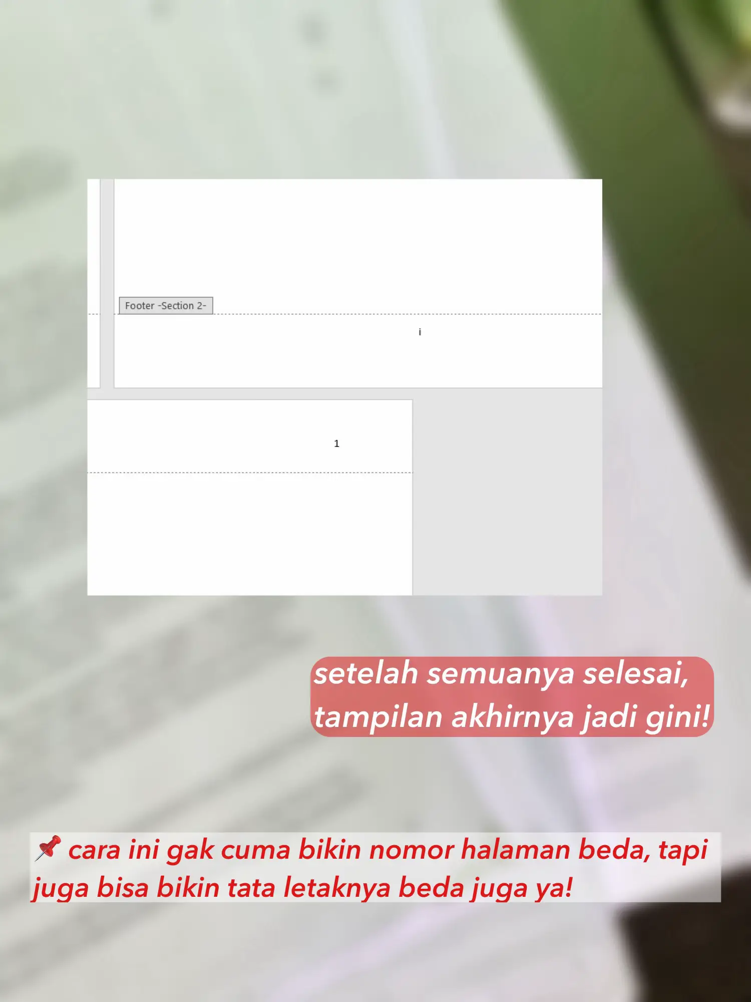 CARA BIKIN HALAMAN BEDA DI MS WORD UNTUK SKRIPSI 💻 | Galeri diposting ...