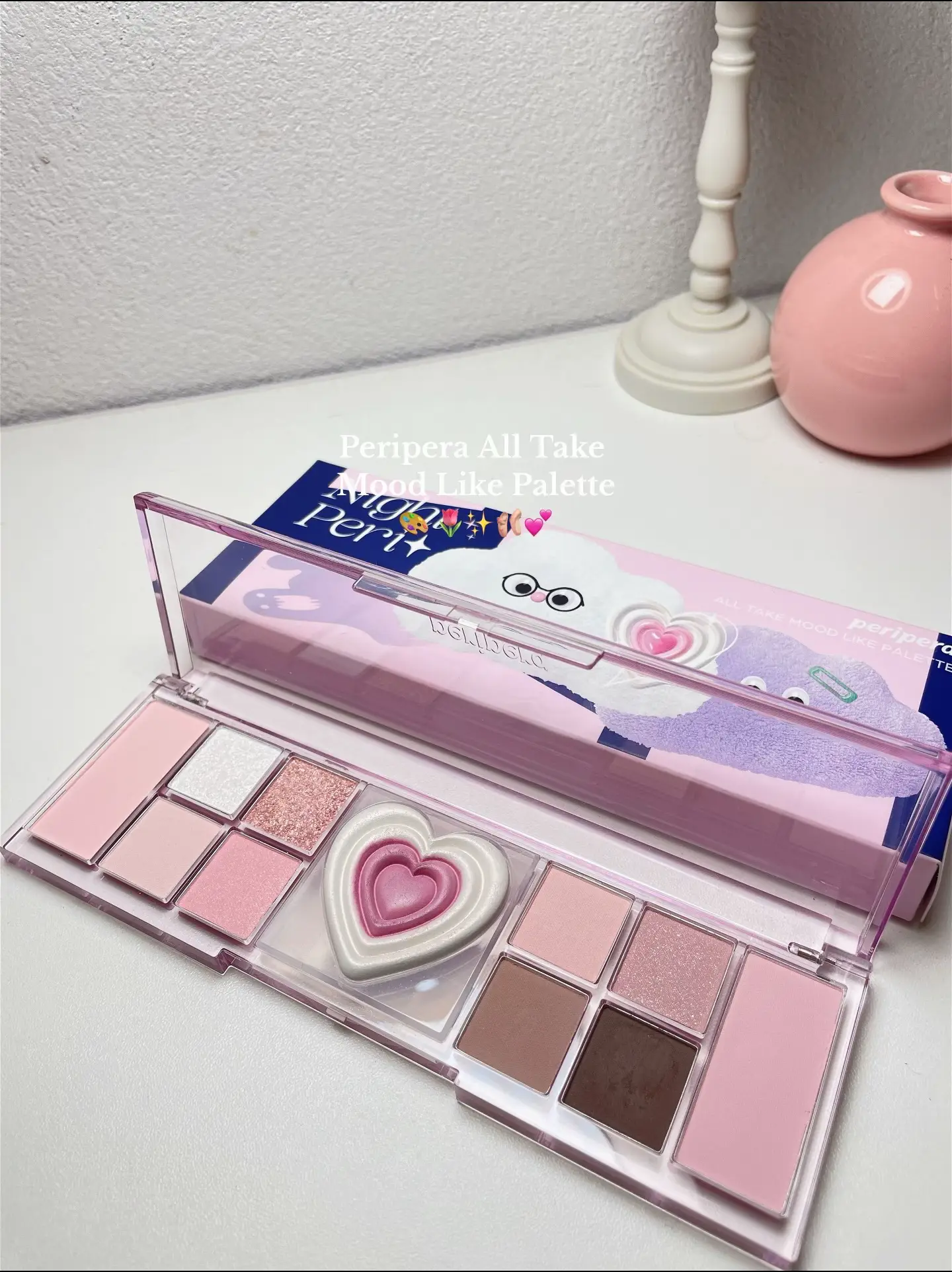 Palette หัวใจสีใหม่จาก Peripera 🩷 | แกลเลอรีที่โพสต์โดย Natlada 🐹 | Lemon8