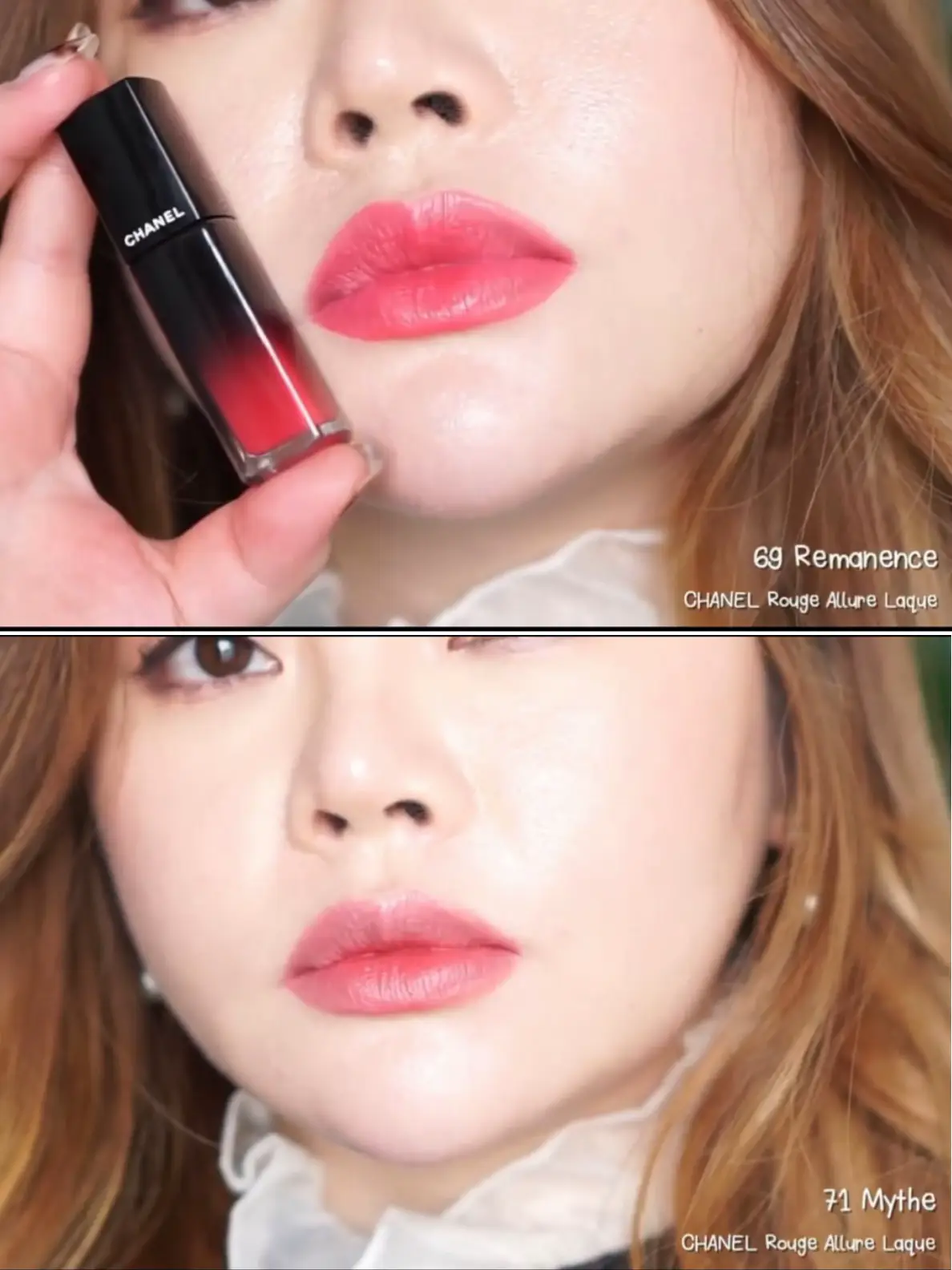 ชาแนล chanel rouge allure laque 👄💄 | แกลเลอรีที่โพสต์โดย ZaZz | Lemon8