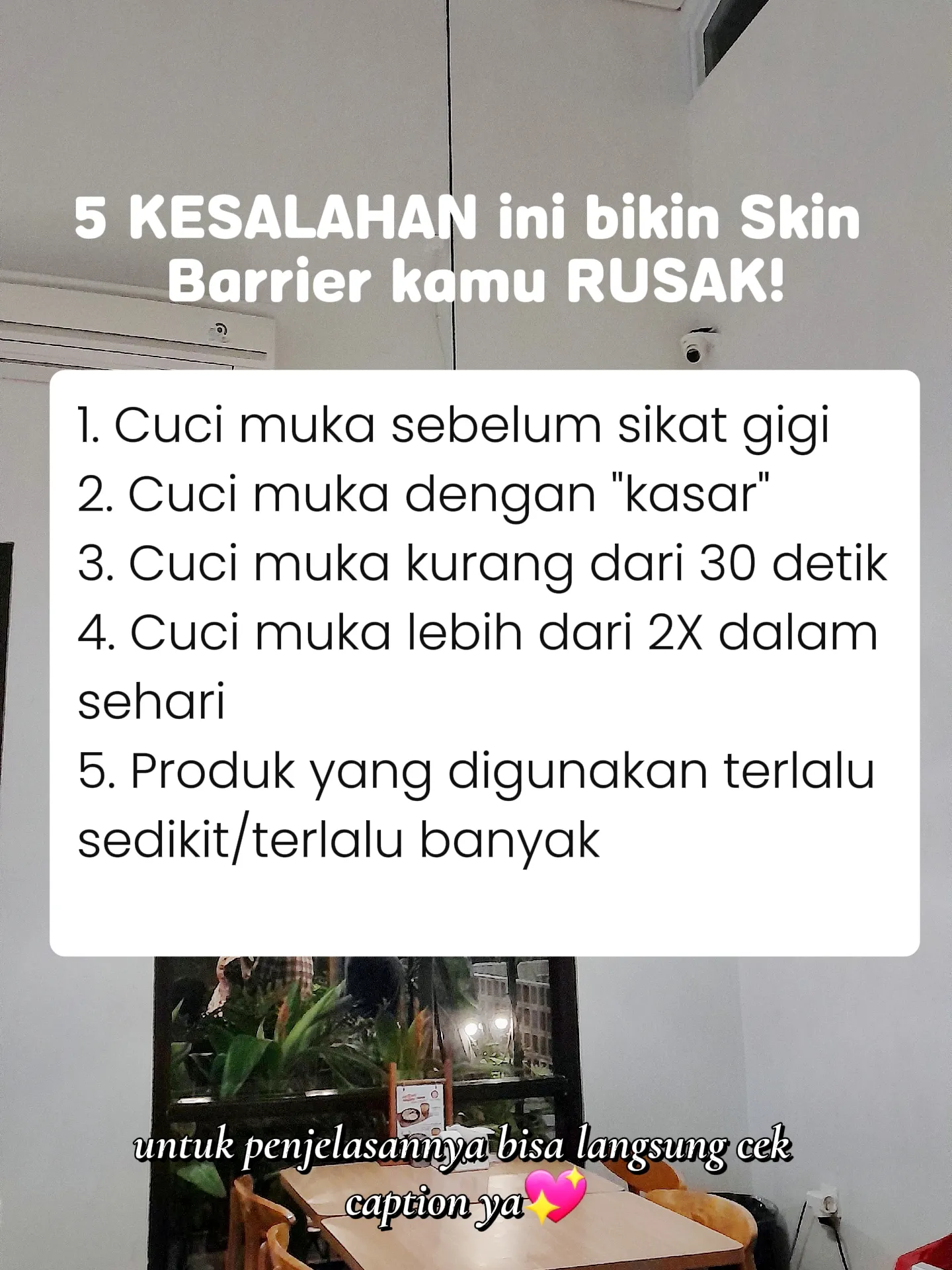 KESALAHAN SAAT CUCI MUKA⁉️ Skin Barrier Auto RUSAK | Galeri diposting ...