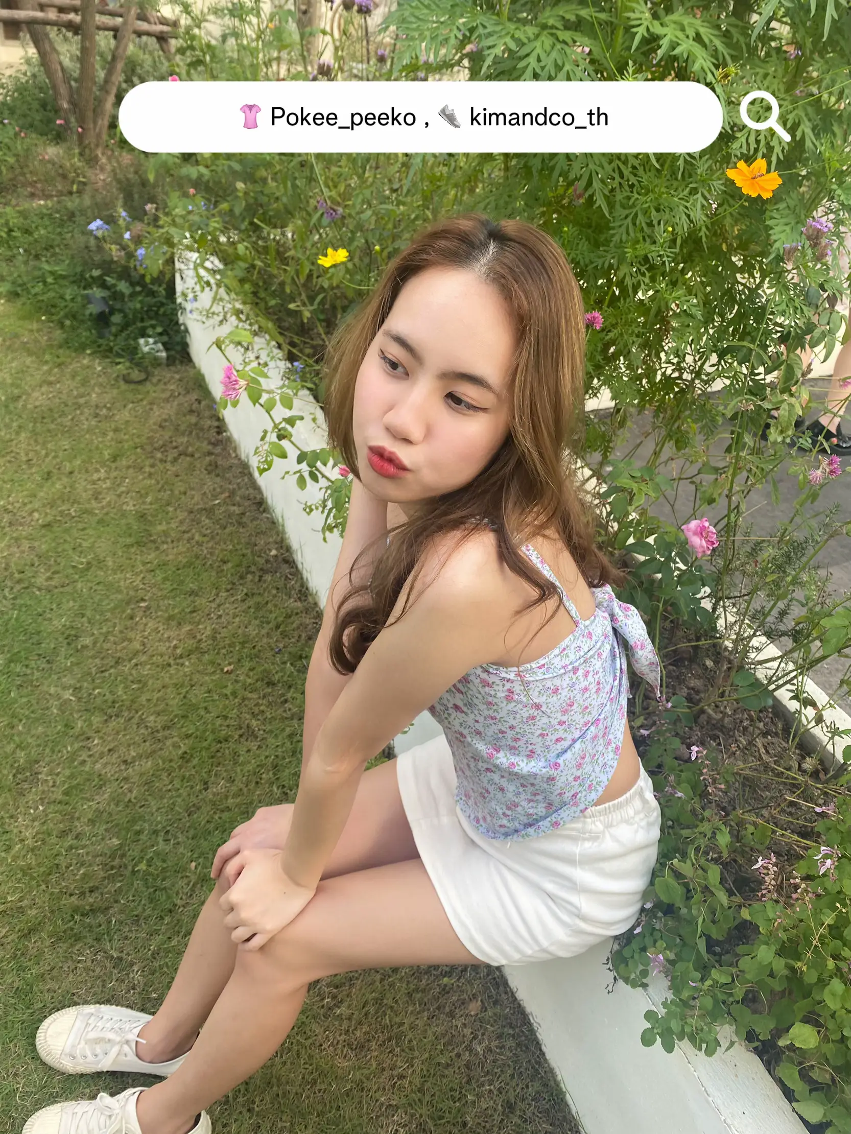 ไอเดียแต่งตัวสุดคิ้วท์ แต่งตัวไปคาเฟ่ชิวล์ๆ #OOTD 📸🗯️🧽🍅 | แกลเลอรีที่โพสต์โดย Porkaew | Lemon8