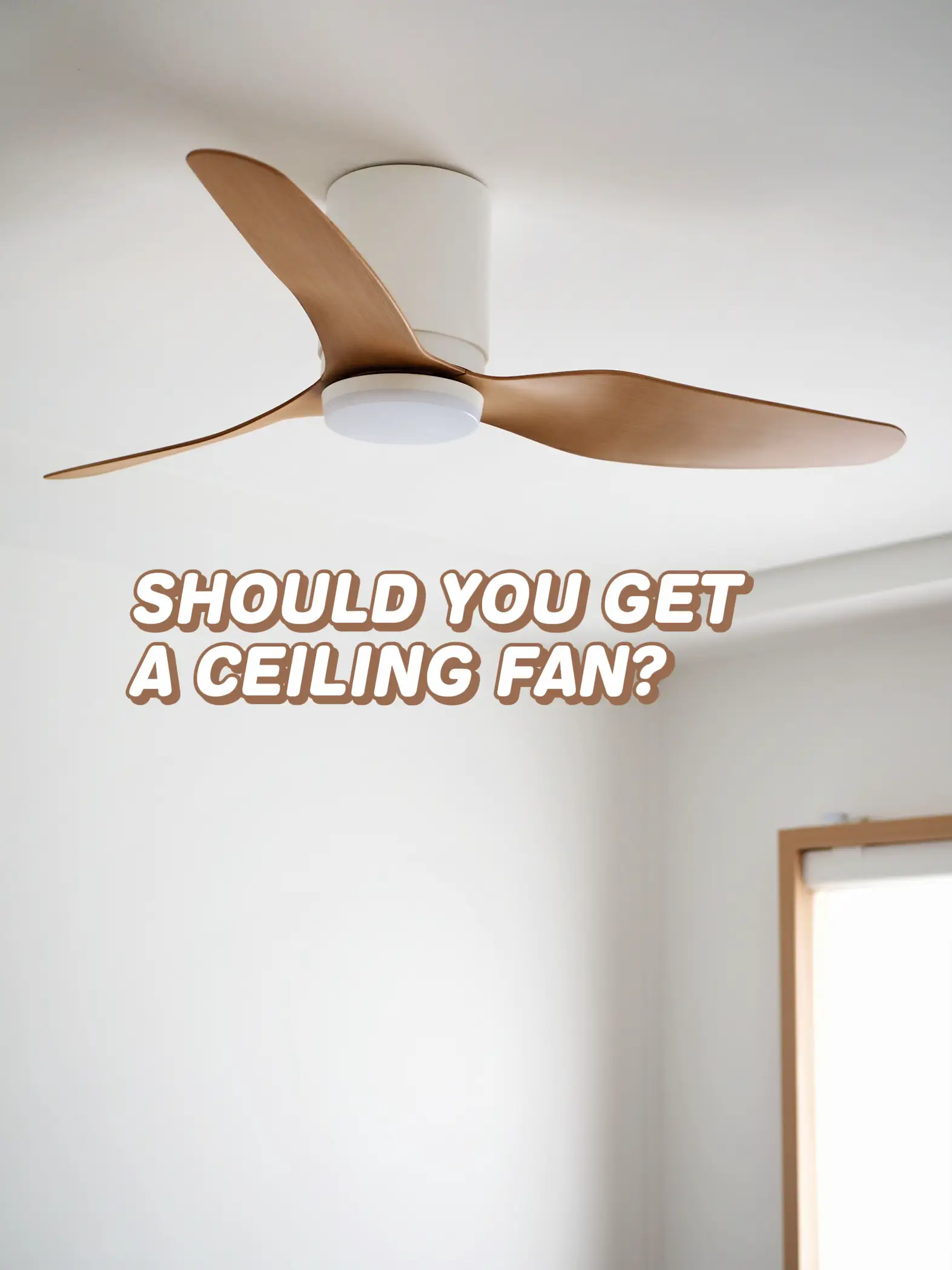 of a ceiling fan 💬 | Gallery posted by G & H •ᴗ• | Lemon8