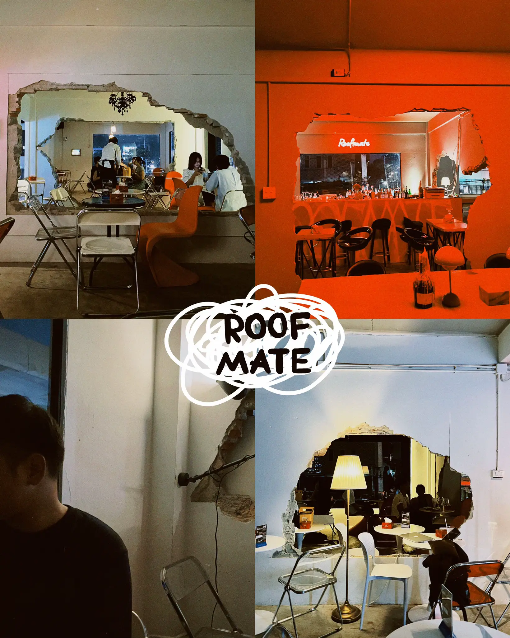 บาร์ลับ🍸 “Roofmate เพื่อนร่วมหลังคา” | แกลเลอรีที่โพสต์โดย mugglejane 🍅 ...