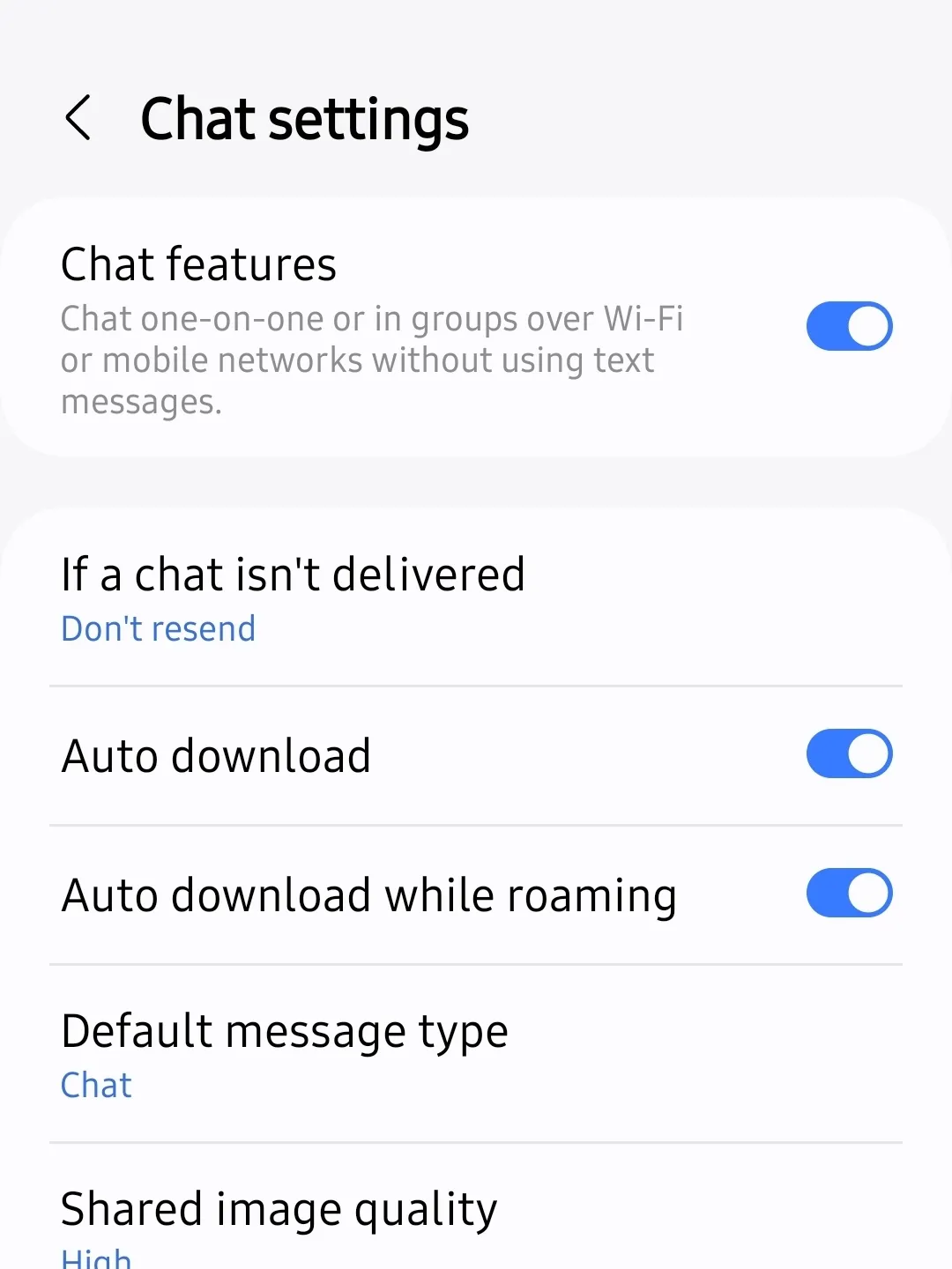 RCS message / iMessage (Android and iOS) | แกลเลอรีที่โพสต์โดย Geslop ...
