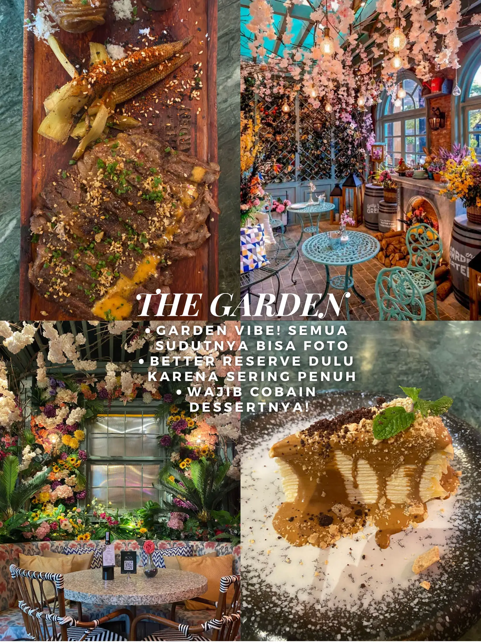 4 REKOMENDASI CAFE & RESTO AESTHETIC DI PIM! 😍🛍 | Galeri diposting oleh ...