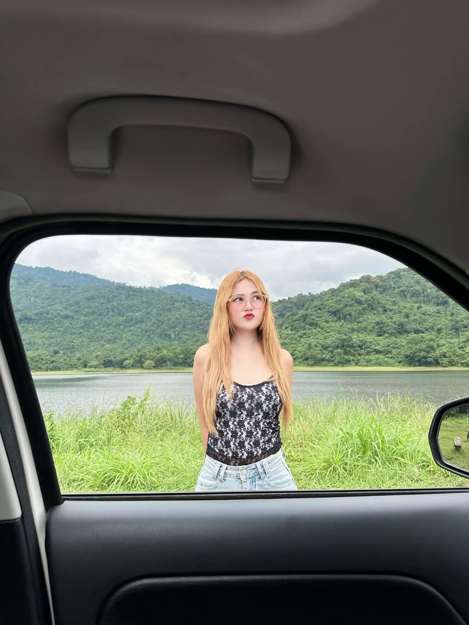 อีกที่ฮีลใจ นครนายก “ อ่างเก็บน้ำทรายทอง | แกลเลอรีที่โพสต์โดย KiTaaa | Lemon8