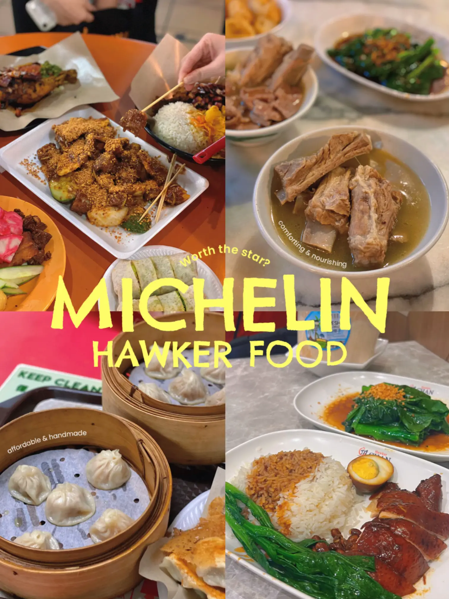 Rating 5 hawker stalls on Michelin Bib Gourmand | วิดีโอที่เผยแพร่โดย ...