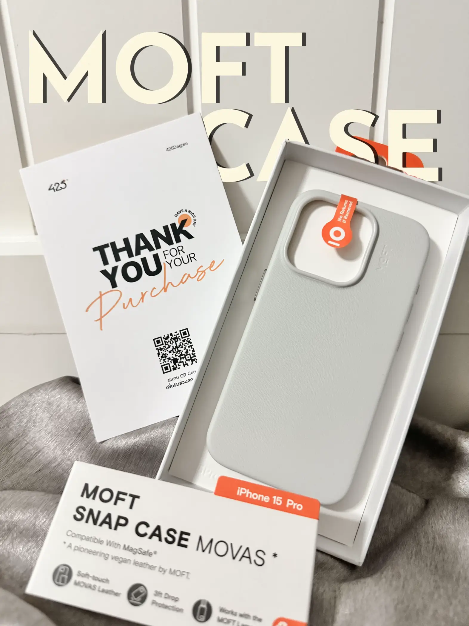 MOFT Case สไตล์มินิมอล มินิใจ | แกลเลอรีที่โพสต์โดย พลอยยูน ️🌈 | Lemon8
