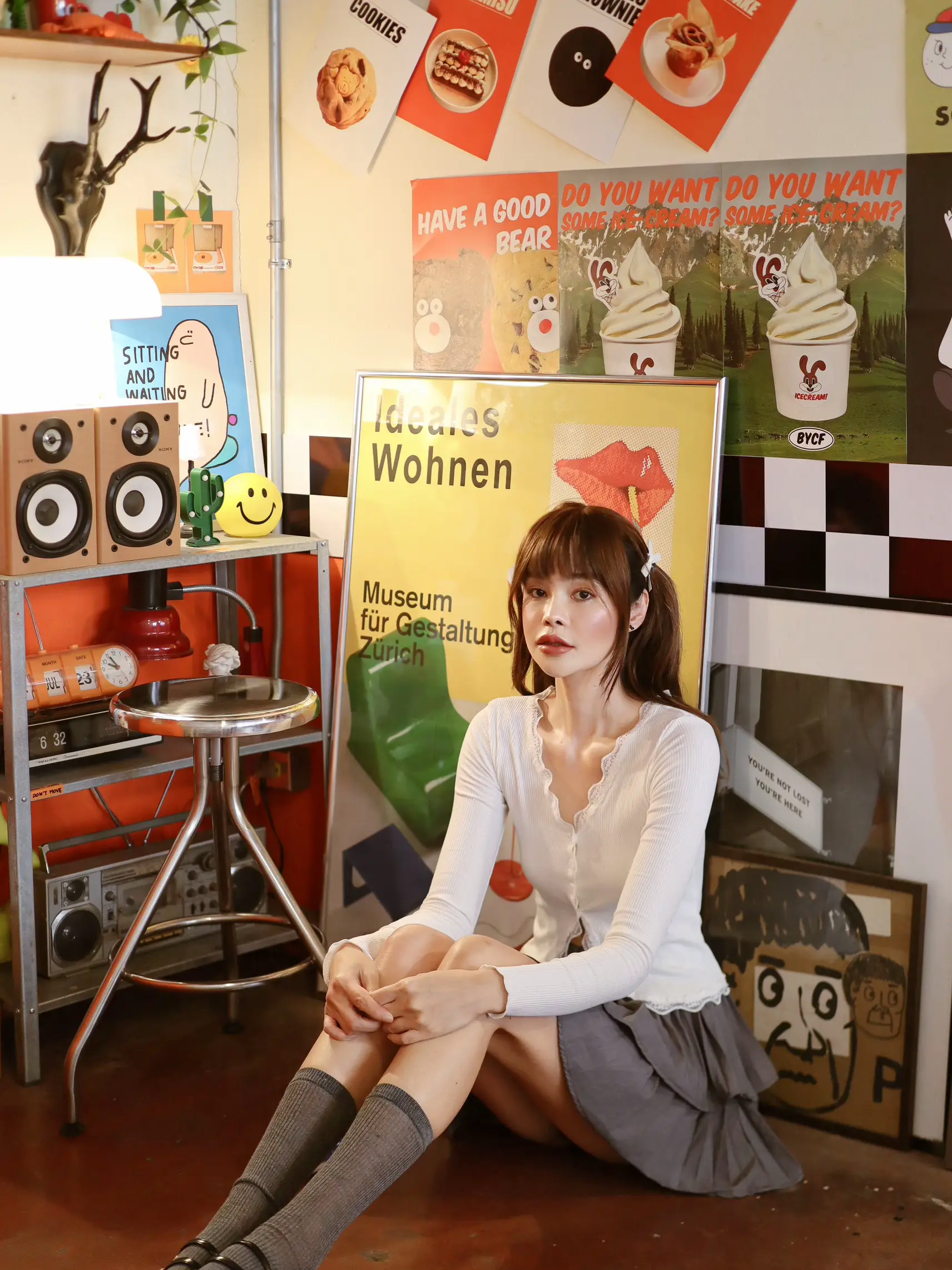 🧡Millilit Cafe คาเฟ่สไตล์ Y2K สุดน่ารัก ย่านช้างม่อย | แกลเลอรีที่โพสต์โดย May’s Journey | Lemon8