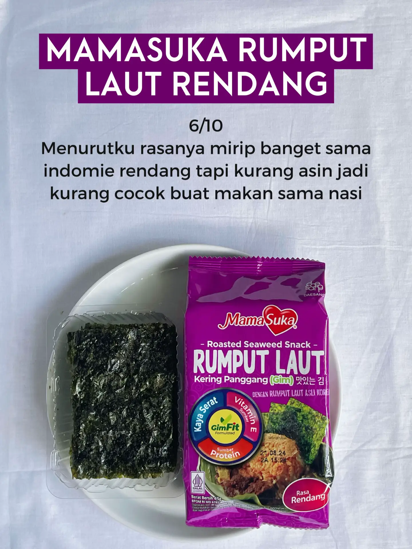 Rendang & Soto Dijadiin Nori? Emang bisa?!🤔🇮🇩 | Galeri diposting oleh ...