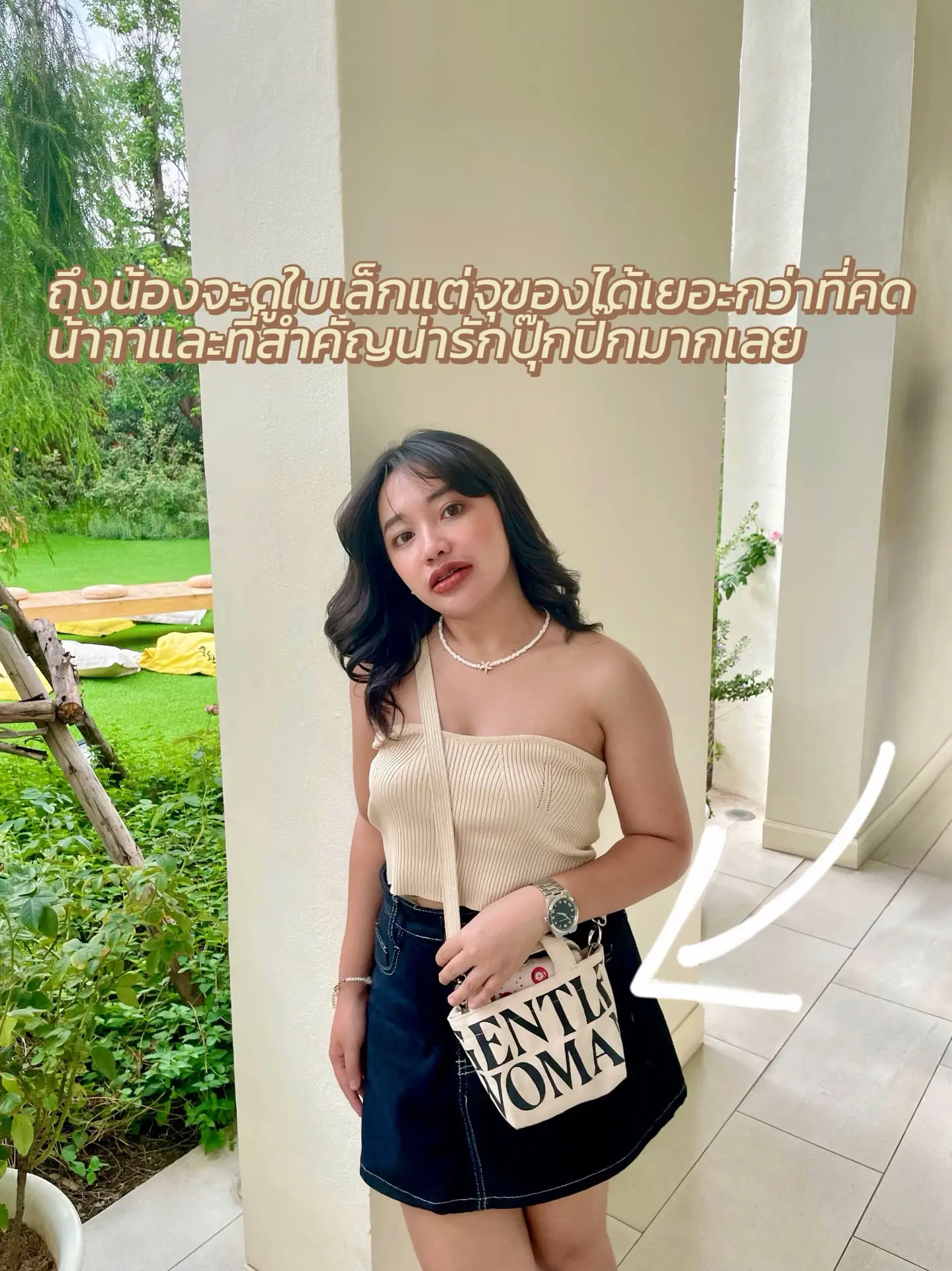 รีวิวกระเป๋ารุ่น GW MICRO CANVAS TOTE | แกลเลอรีที่โพสต์โดย 𝑃𝑎𝑛𝑑𝑎 ᵔᴥᵔ | Lemon8