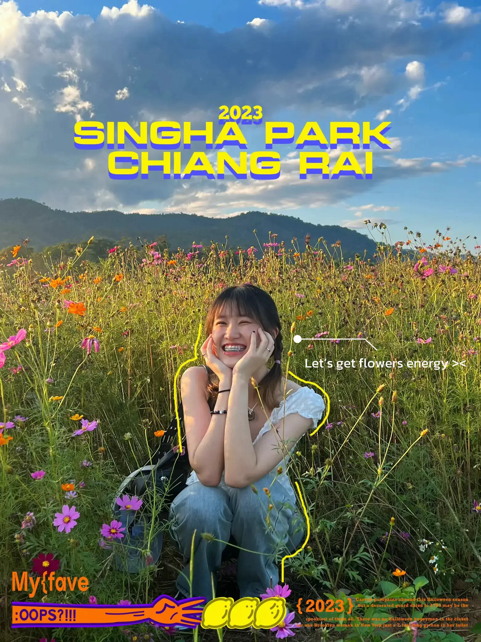 ใครมาเชียงรายห้ามพลาด! อัพเดทสิงห์ปาร์คเชียงราย 2023:🌷🌀🌼🤍 | แกลเลอรีที่โพสต์โดย chingching | Lemon8