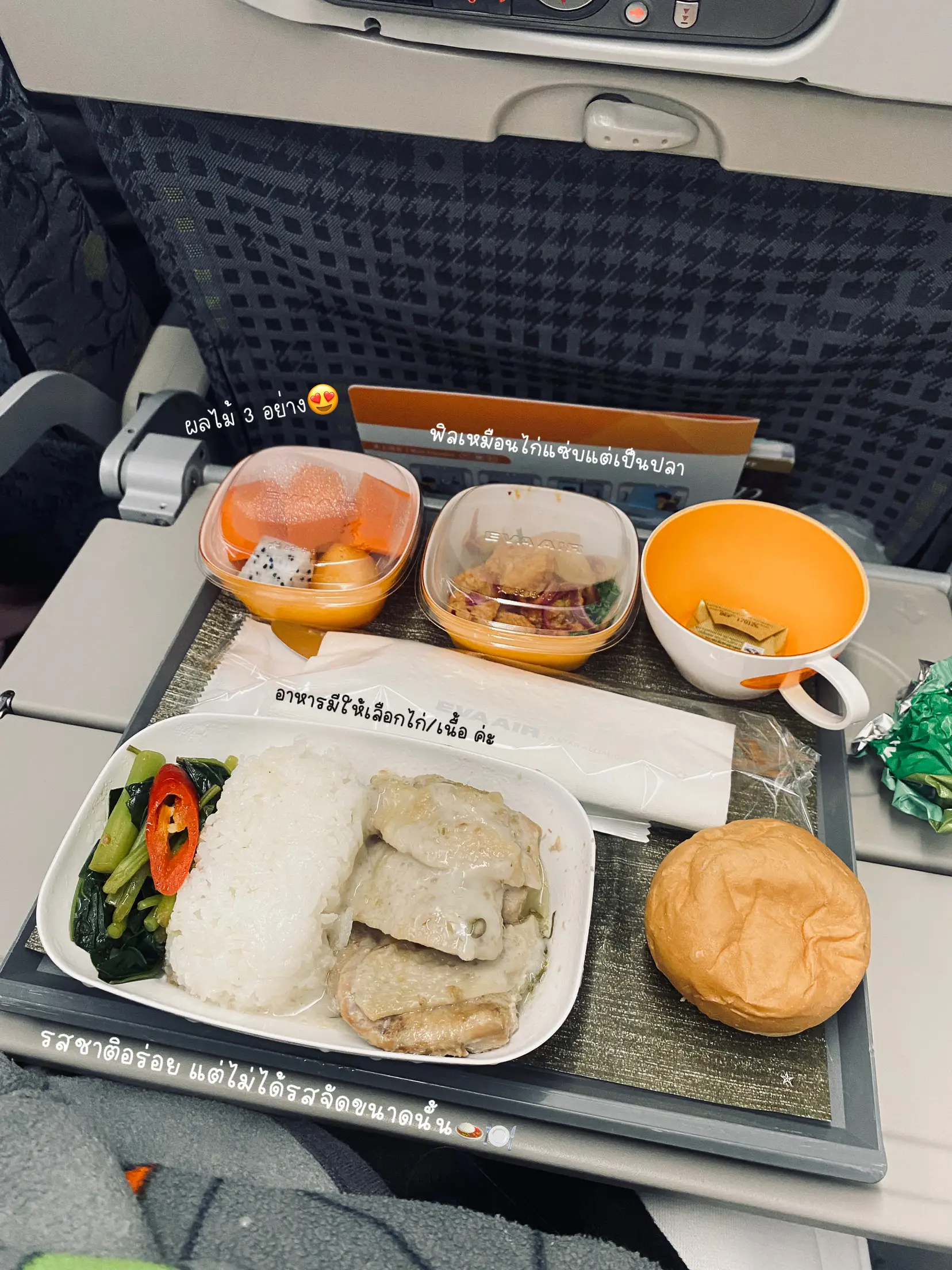Full service !! Eva Air มีอะไรบ้างไปดูกัน | แกลเลอรีที่โพสต์โดย Kritchakorn_ | Lemon8