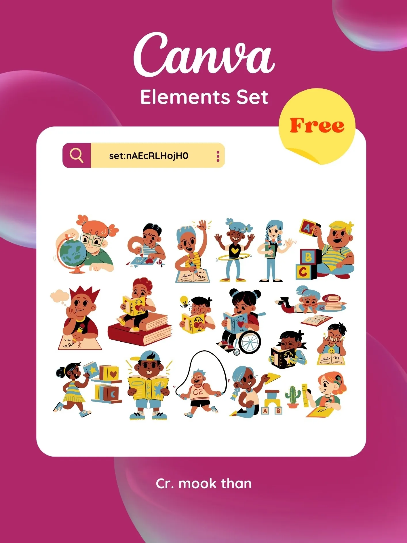 แจกคำค้นหาน่ารักๆใน canva ฟรี Ep.9 | แกลเลอรีที่โพสต์โดย MookThan | Lemon8