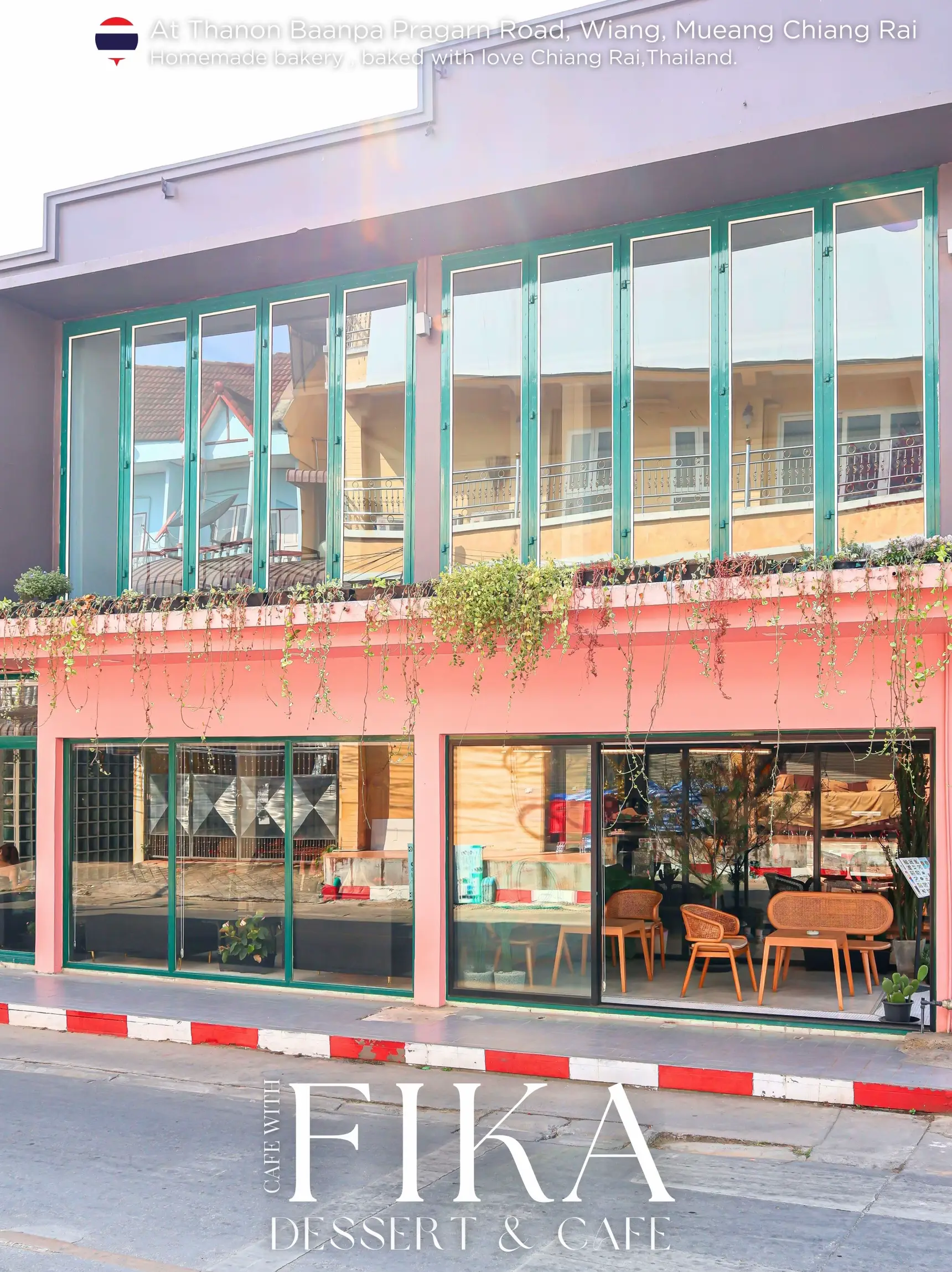 FIKA Dessert & Cafe Chiang Rai: พักเบรกสไตล์สแกนดิ | แกลเลอรีที่โพสต์ ...