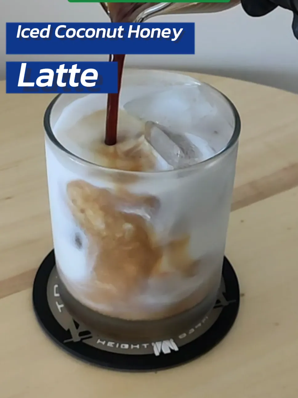 How to Make Iced Coconut Honey Latte At Home ️🥛🍯☕ | วิดีโอที่เผยแพร่โดย Coffee_Engineer | Lemon8