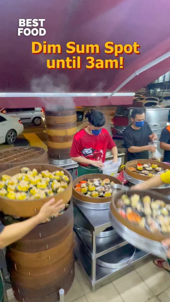 Dim sum spot until 3am! Lots of choices too | Video diterbitkan oleh Best Food MY | Lemon8