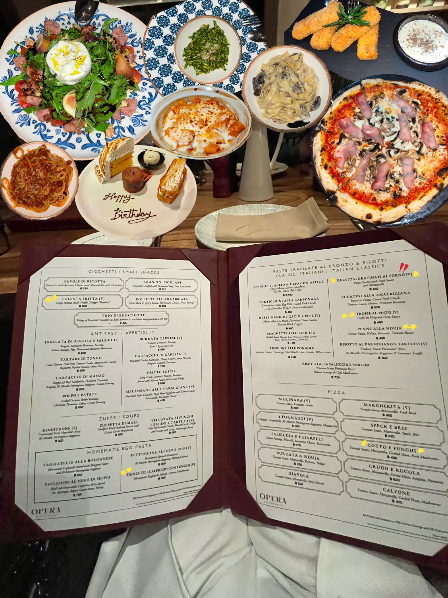 Birthday dinner at Opera Italian Restaurant | แกลเลอรีที่โพสต์โดย ...