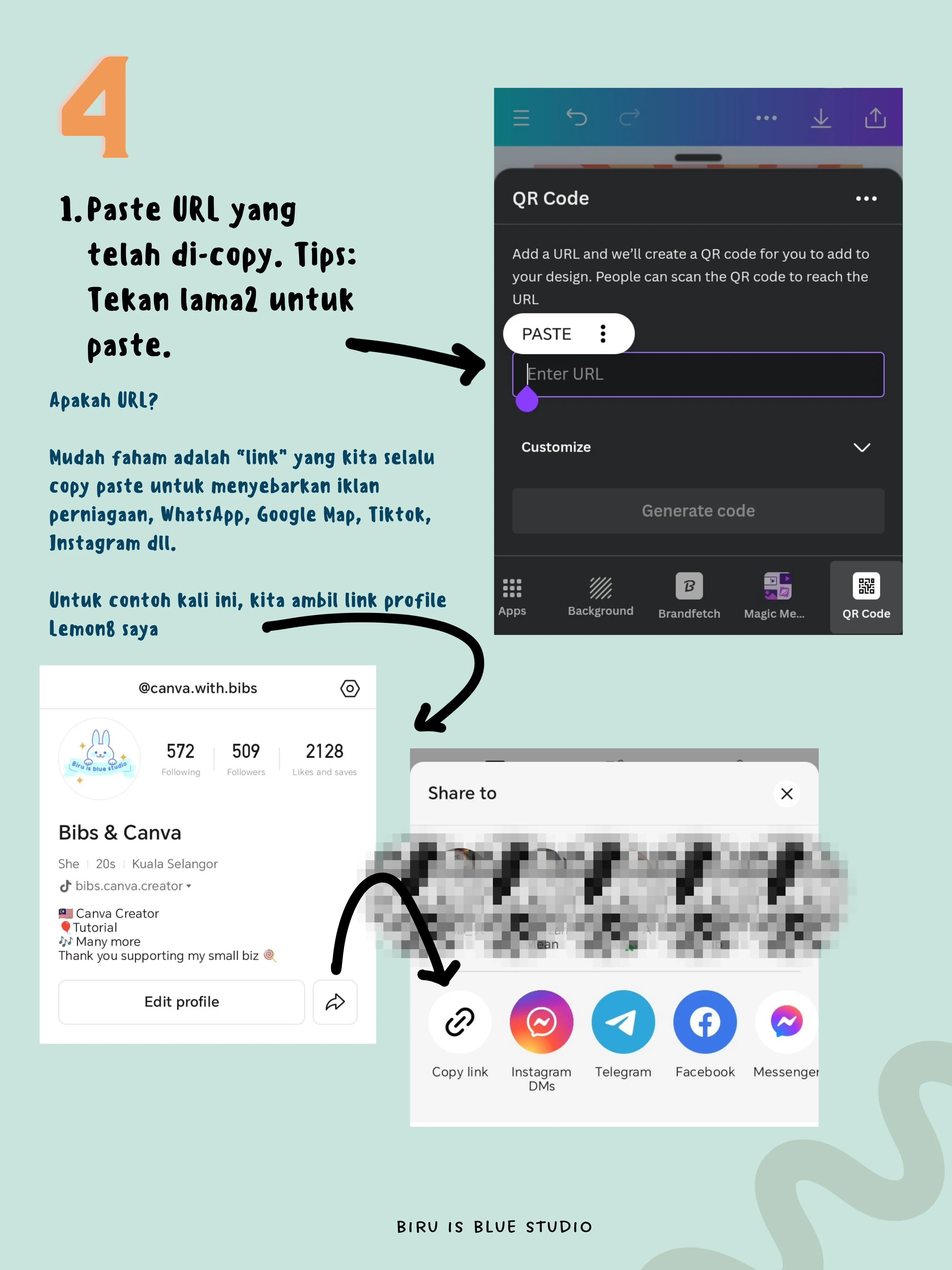 template qr code bank - Carian Lemon8