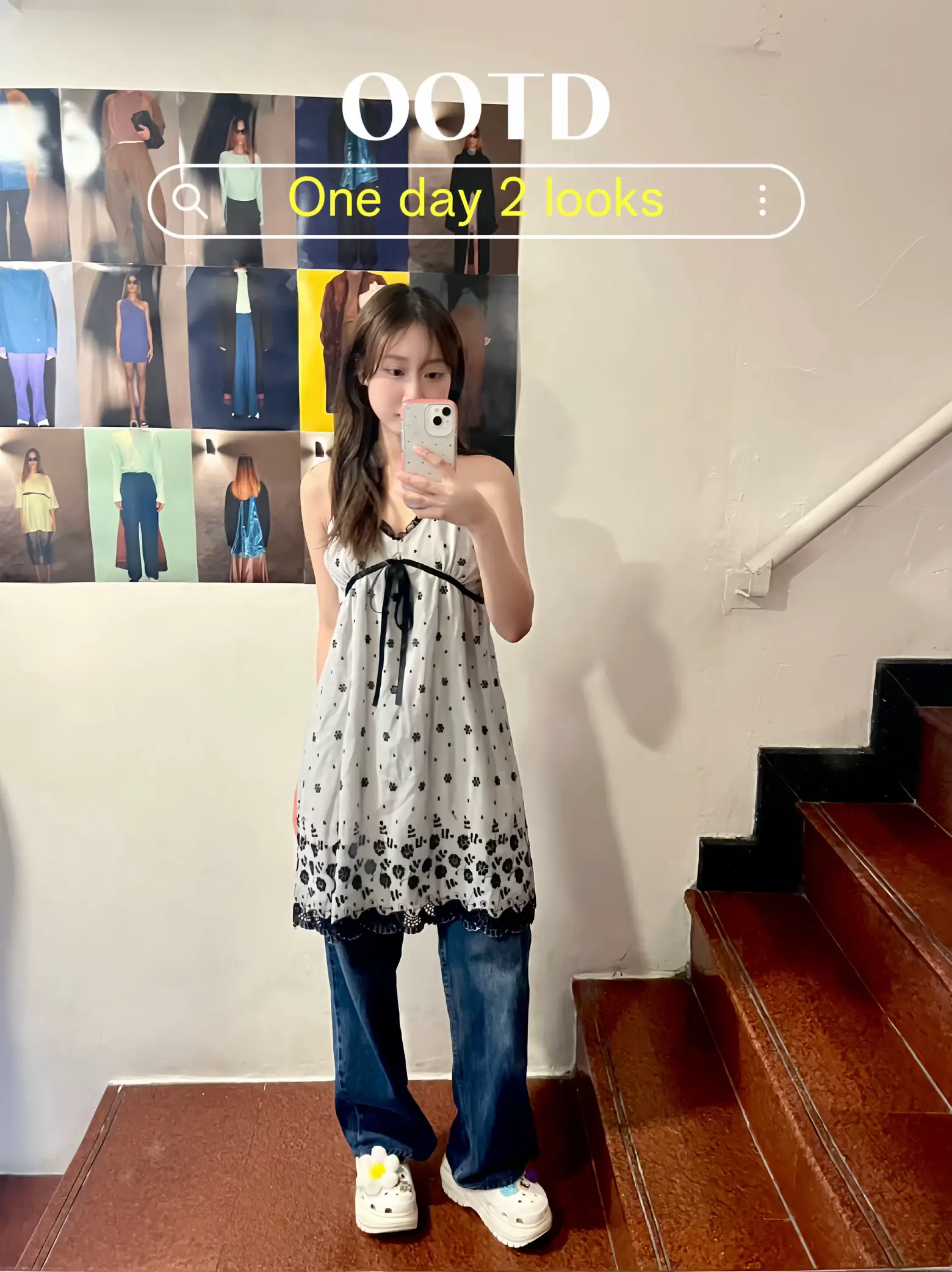 OOTD🔎1day2looks🤍 | แกลเลอรีที่โพสต์โดย yin*yang | Lemon8