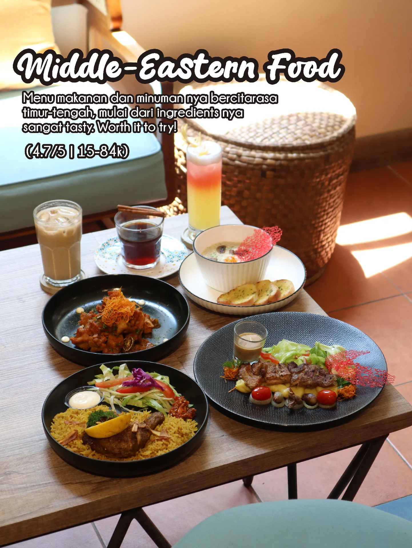 (MUST VISIT) CAFE BERNUANSA MIDDLE EASTERN BANDUNG | Galeri diposting ...