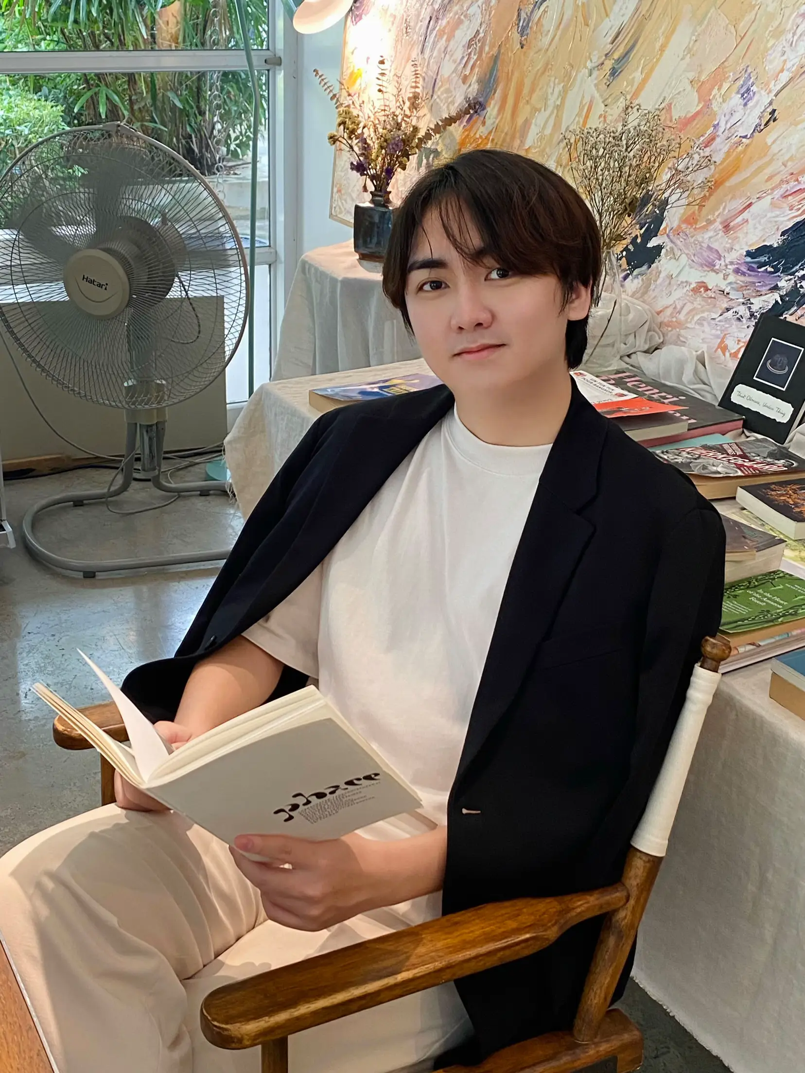 Peaceful Space📚 Little Vintage Library in BKK | แกลเลอรีที่โพสต์โดย j.diary | Lemon8