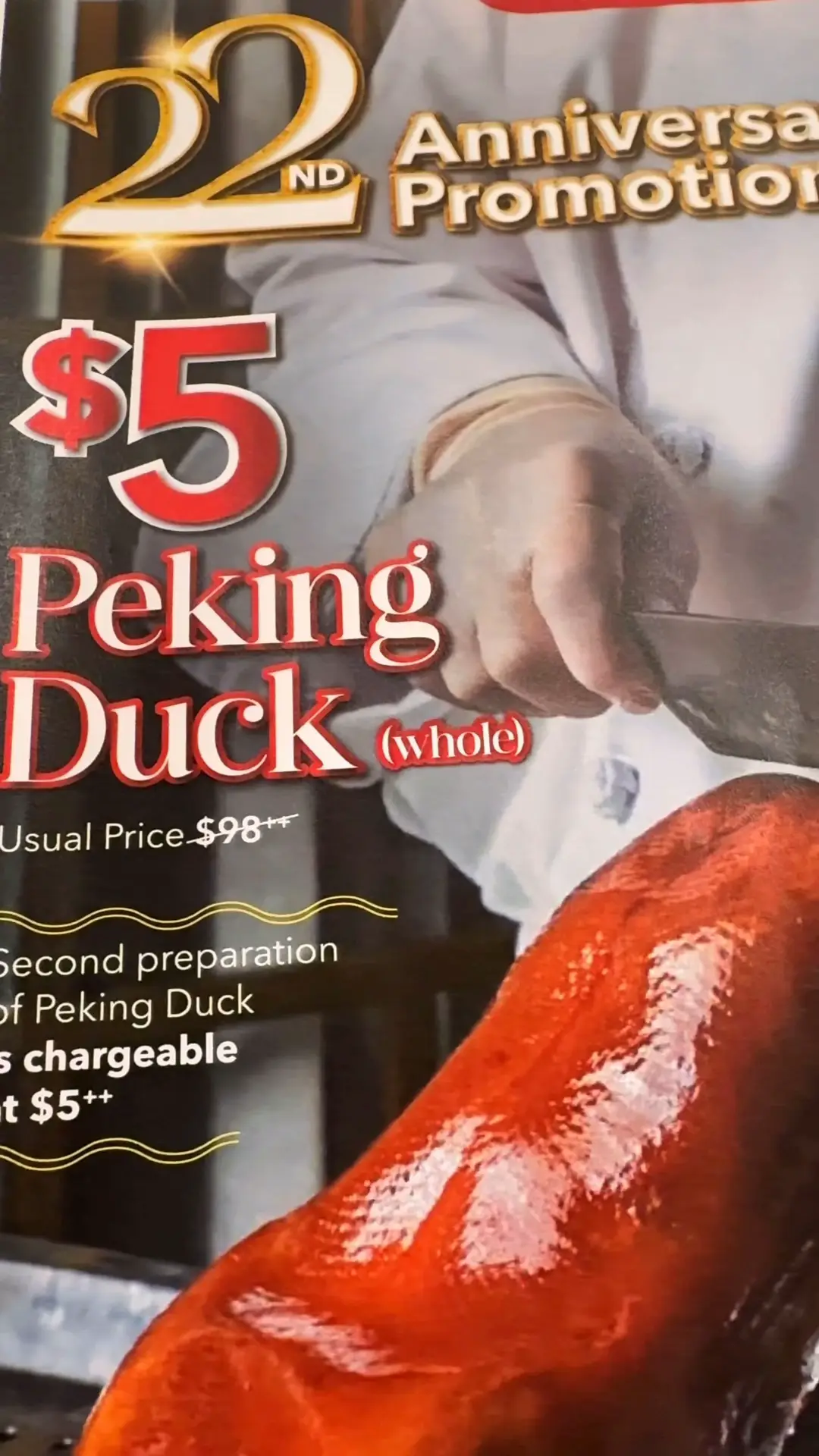 Faster run $5 Peking duck | Video published by Food Leveling | Lemon8
